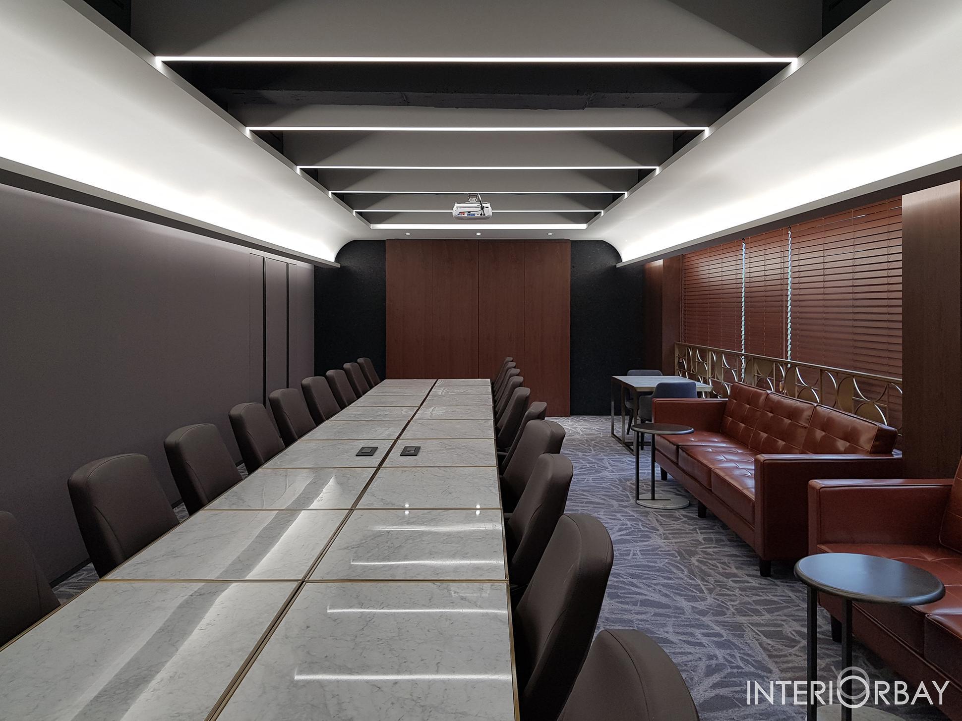 [사무실] 클래식하고 고급스러운 느낌의 사무실 인테리어 - 인테리어베이 상업공간